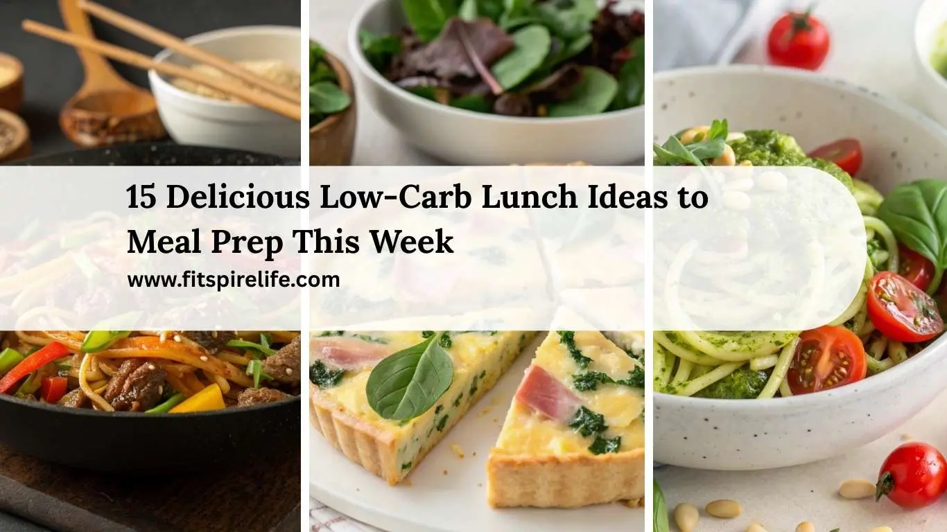15 Delicious Low-Carb Lunch Ideas To Meal Prep - Fits For Life